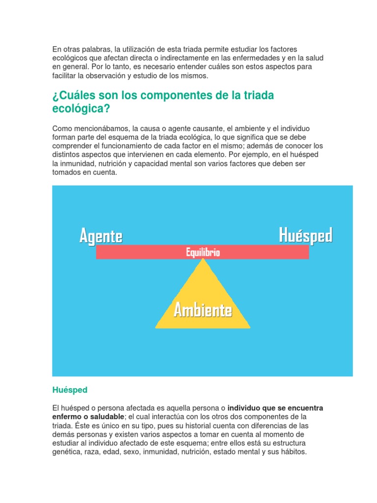 Triada Ecologica | PDF | Virus | Nutrición