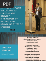 Communication Arts 100: Introduction To Speech Composition: Course ...