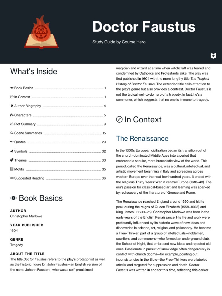 Doctor Faustus | PDF | Faust | Christopher Marlowe