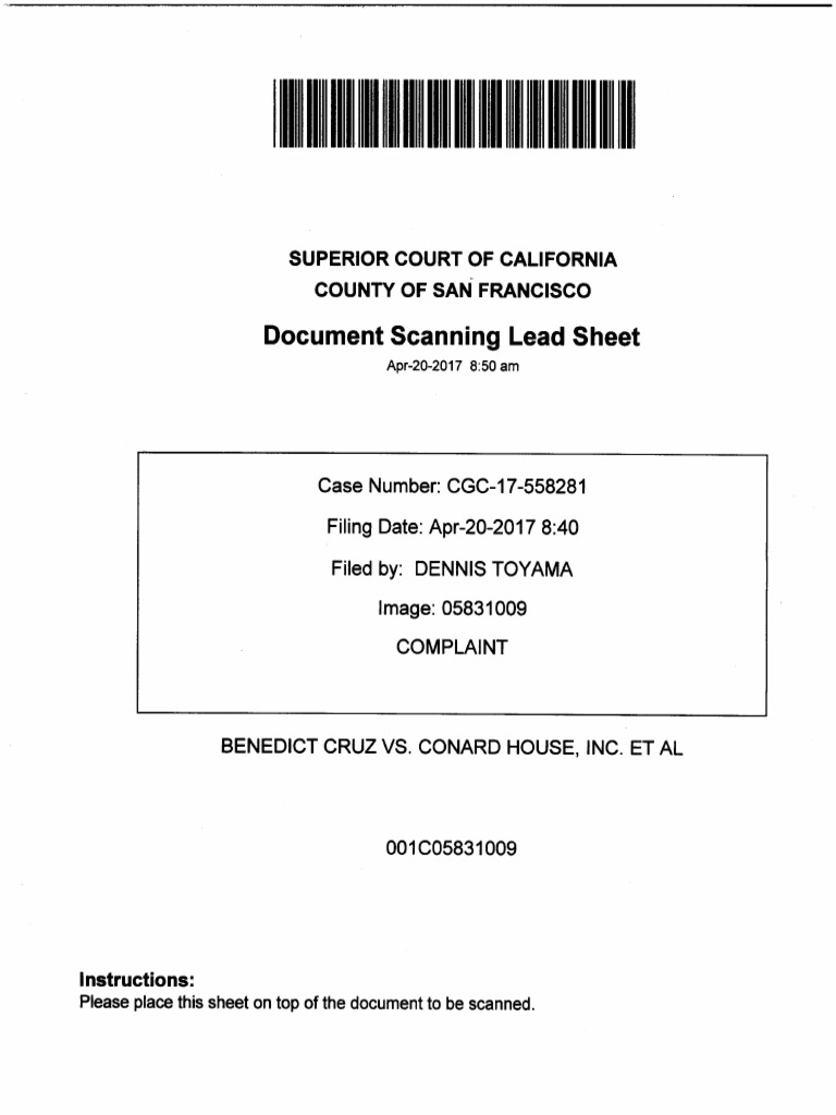 Cruz V Conard House - El Dorado Stairs | PDF