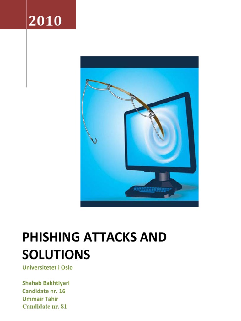 Phishing Attacks and Solutions | PDF | Phishing | Http Cookie