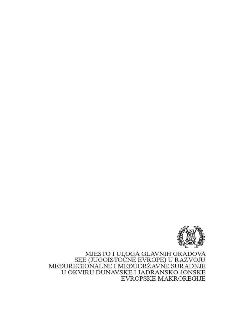 Gradovi See Evrope PDF | PDF