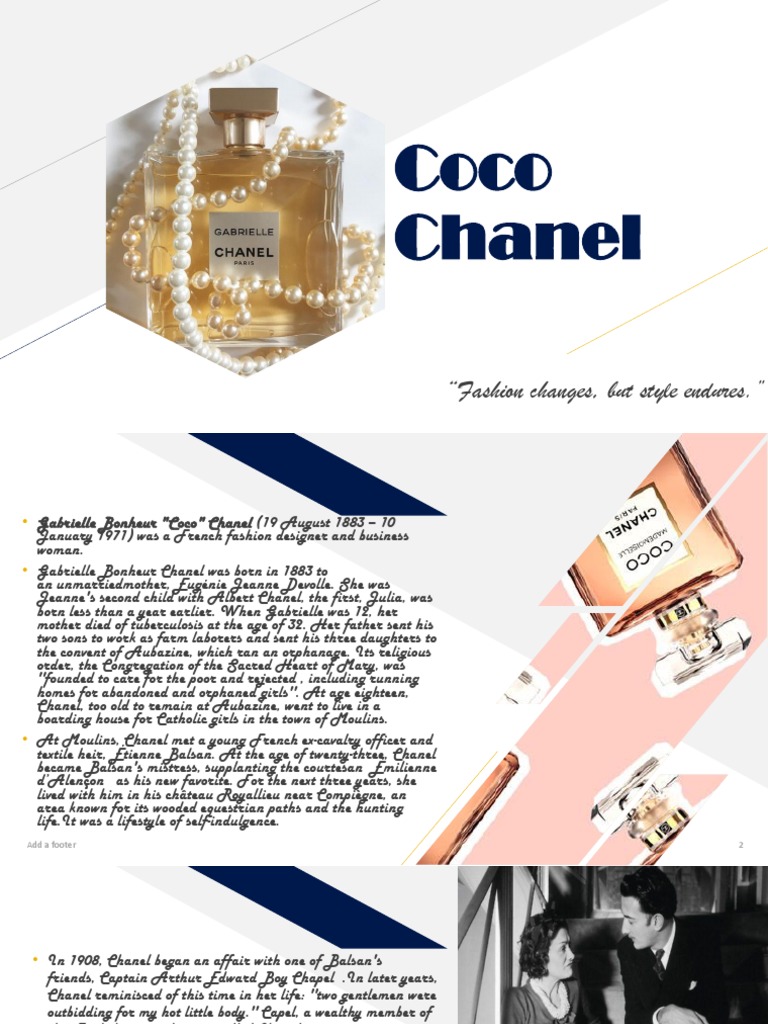 Coco Chanel: "Fashion Changes, But Style Endures." | PDF | Clothing ...
