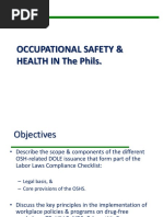 Module 6.3 OSH Legislations | PDF | Occupational Safety And Health | Safety