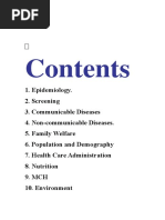 PSM Community Medicine Question Bank With Answers | PDF | Sampling ...