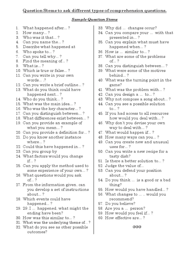 question-stems-to-ask-different-types-of-comprehension-questions-pdf