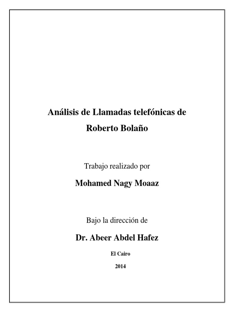 Llamadas Telefonicas | PDF | Cuentos | Autor