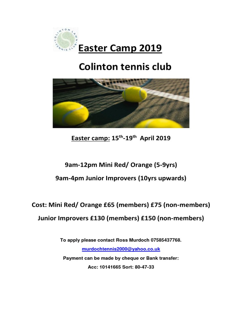 Easter Camp Poster | PDF