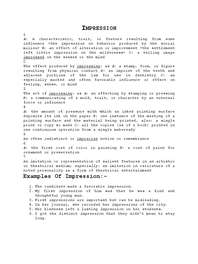 Understanding Impression Management Techniques | PDF | Psychological ...