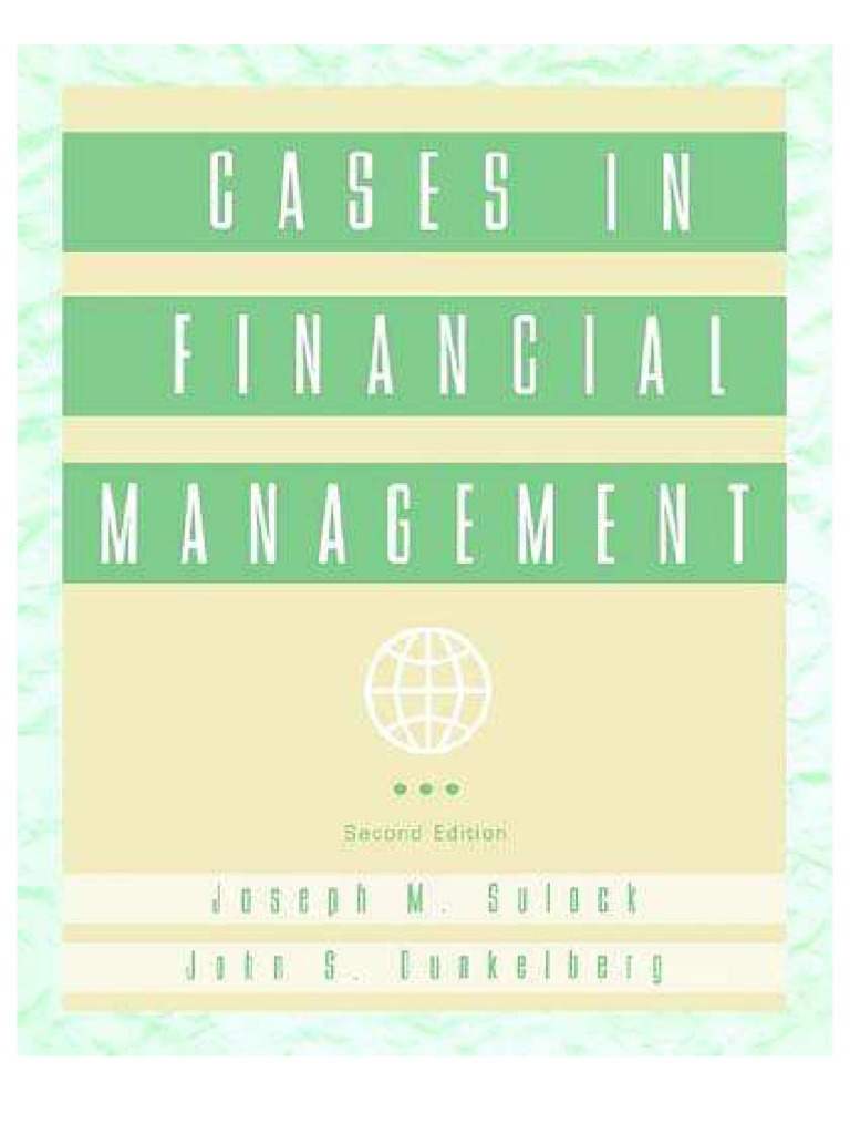 Case Studies Financial Management | PDF | Stocks | Bonds (Finance)