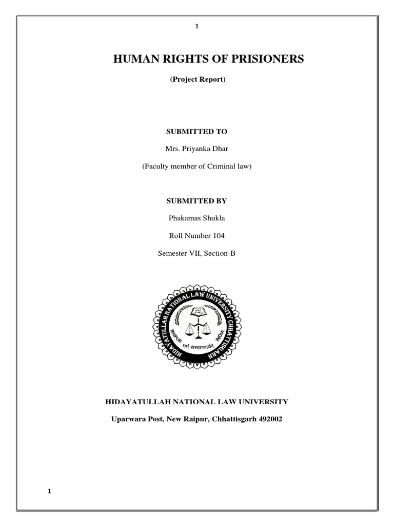 Criminal Law Project | PDF | Double Jeopardy | Criminal Procedure In ...