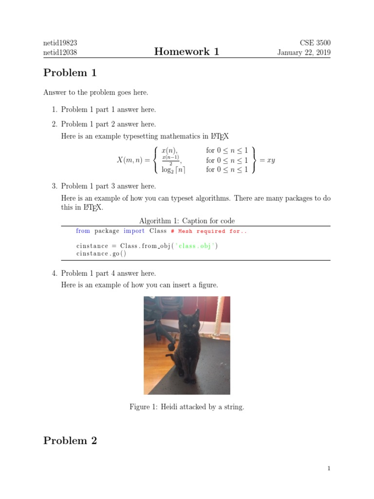 Cse 3500 Algorithms and Complexity Homework Template | PDF