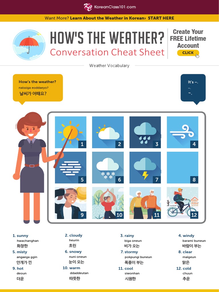 Weather Korean | PDF | Weather | Natural Events