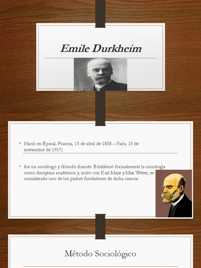 Emile Durkheim | PDF