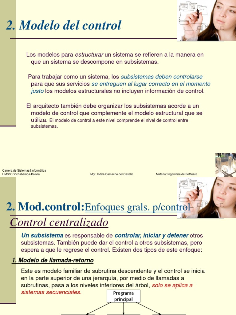 Modelos de Control | PDF | Ingeniería de software | Software