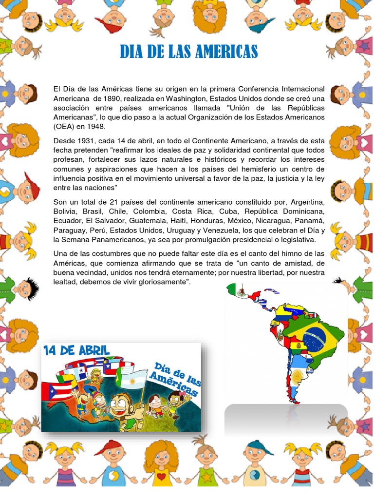 Dia de Las Americas | PDF | Américas | Pascua de Resurrección
