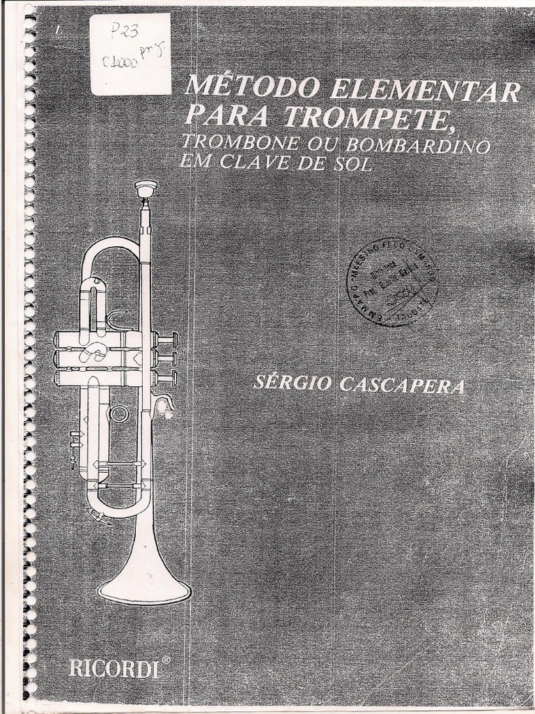 Sergio-Cascapera Metodo-Elementar-Para-Trompete PDF | PDF