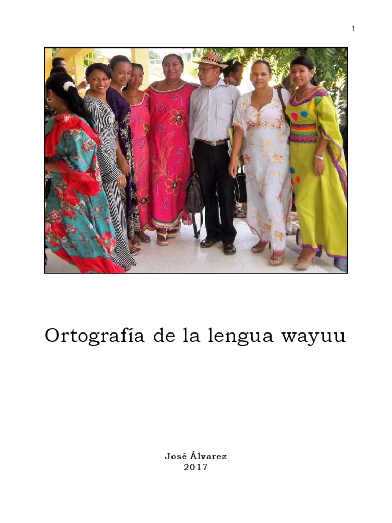 Ortografía de La Lengua Wayuu | PDF | Ortografía | Alfabeto