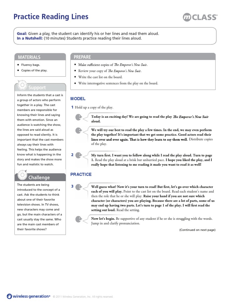 Small Group Readers Theatre | PDF