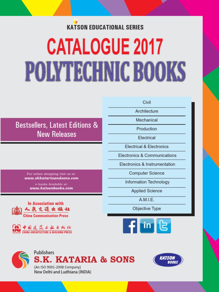 Polytechnic Catalogue 2017 PDF | PDF | Track (Rail Transport) | Beam ...