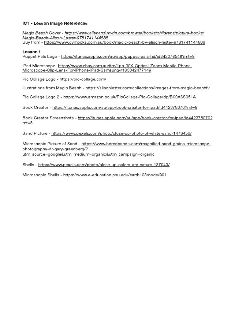 Ict References | PDF