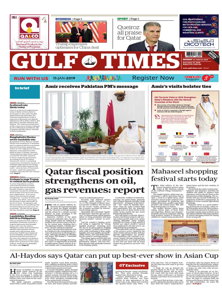 Gulf Times PDF | PDF | Physical Therapy | Business