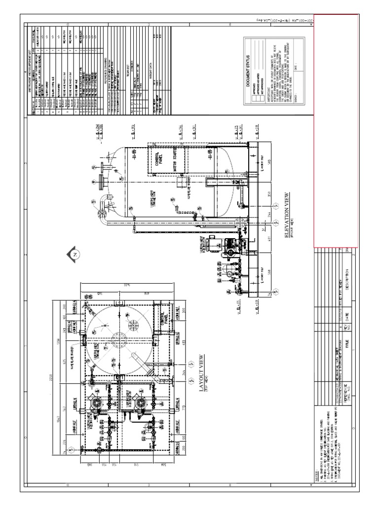 Sample-Chemical Injection Package General Arrangement Drawing | PDF