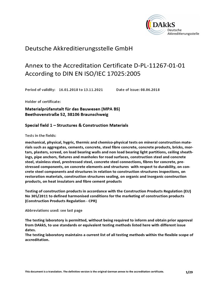 D PL 11267 01 01e | PDF | Differential Scanning Calorimetry | Concrete