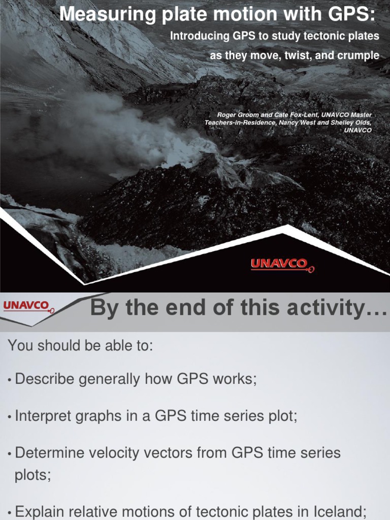 GPS Applications in Plate Tectonics | PDF | Global Positioning System ...