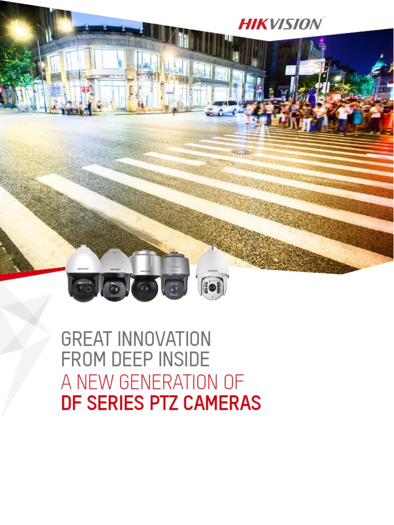 New DF Series PTZ Camera Innovations | PDF | Image Stabilization ...
