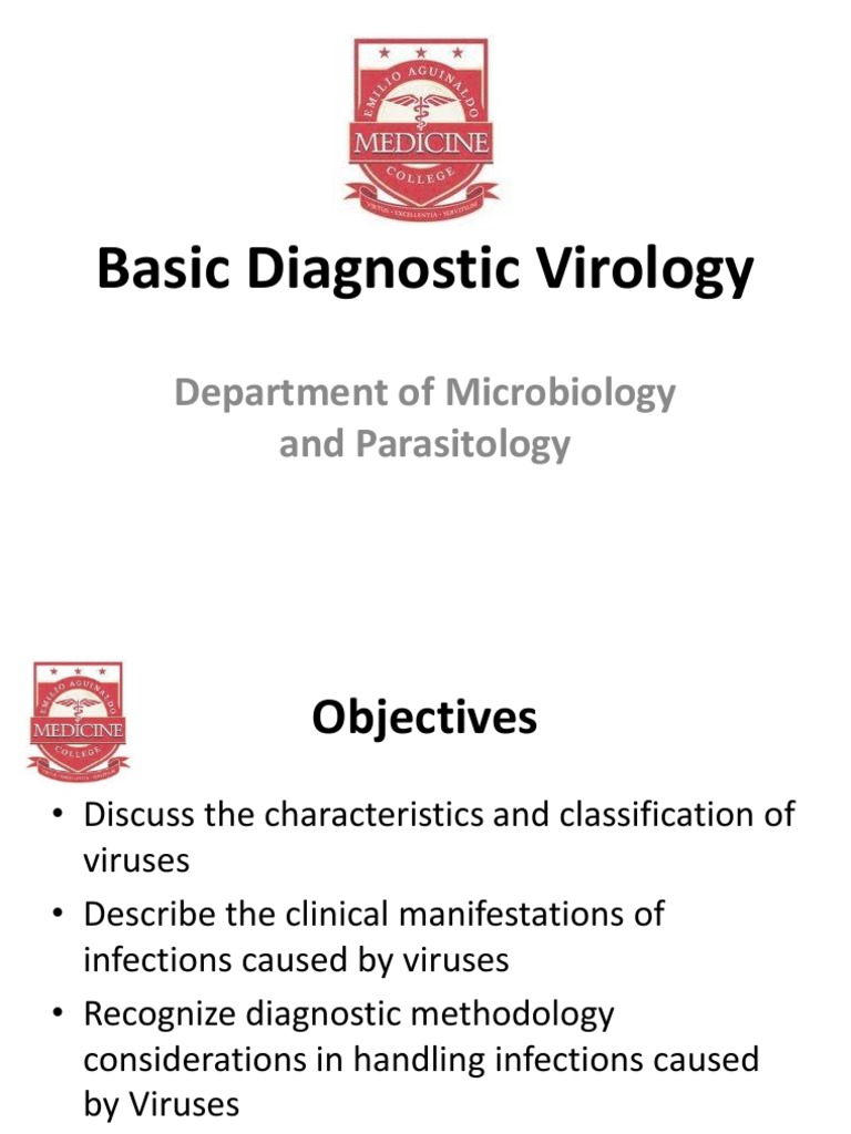 Basic Diagnostic Medical Virology | PDF | Virus | Rna