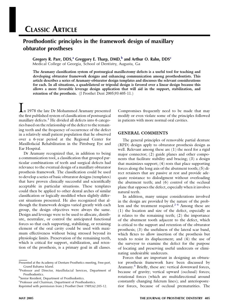 Aramany PDF | PDF | Prosthodontics | Dental Implant