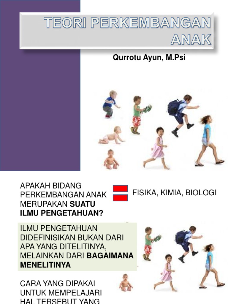 Teori Perkembangan Anak | PDF