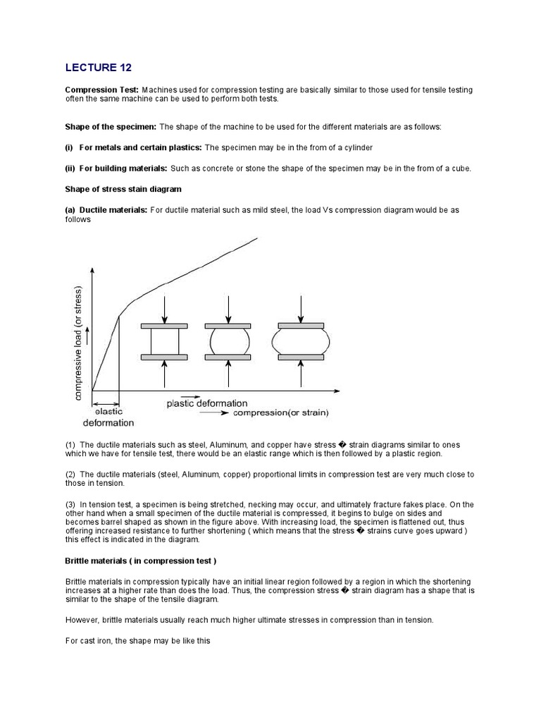 Lecture 12 | PDF | Deformation (Engineering) | Fracture