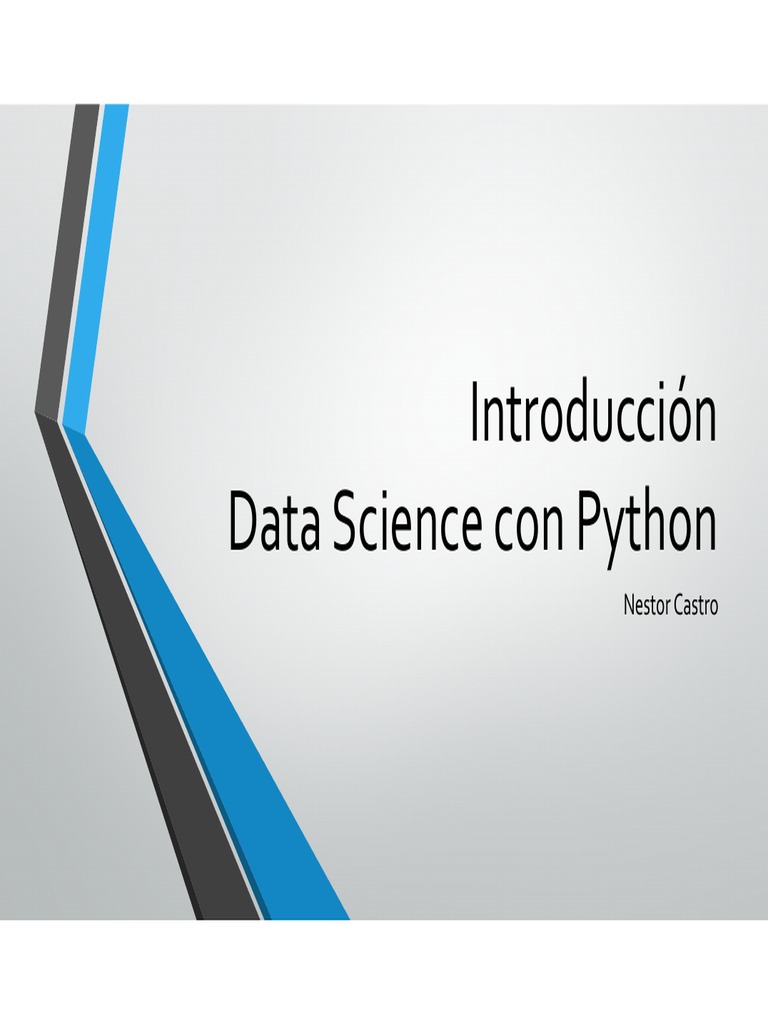Python | PDF | Python (lenguaje de programación) | Aprendizaje automático