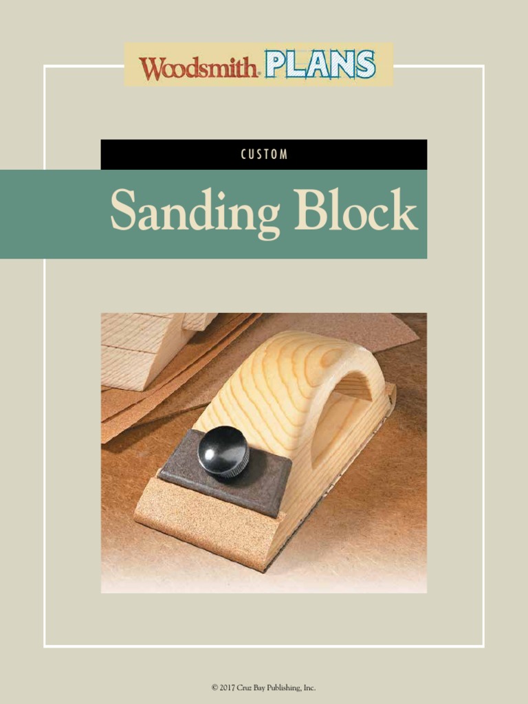 Sanding Block | PDF | Metalworking | Industrial Processes