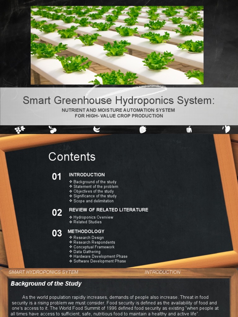 Hydroponics Proposal | PDF | Hydroponics | Internet Of Things