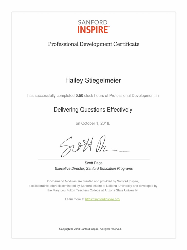 Delivering Questions | PDF