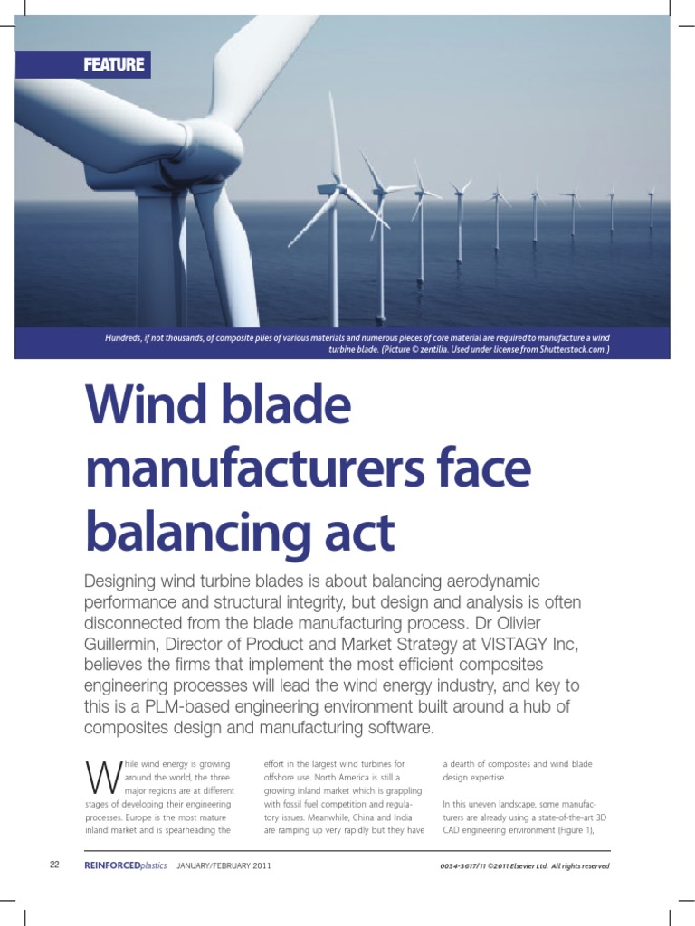 Wind Blade Manufacturing Facts | PDF | Wind Power | Product Lifecycle