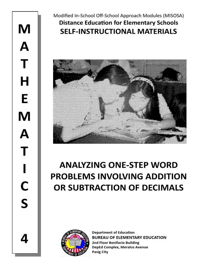 Analyzing One Step Word Problems PDF Cognition Learning