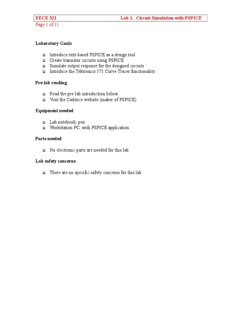 HDL Manual | PDF | Spice | Electrical Network