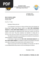 Letter For Culminating Activity | PDF