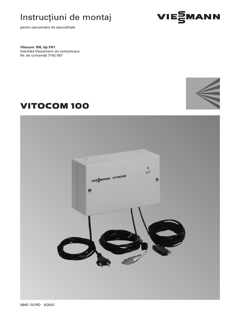 Vitocom 100 PDF | PDF
