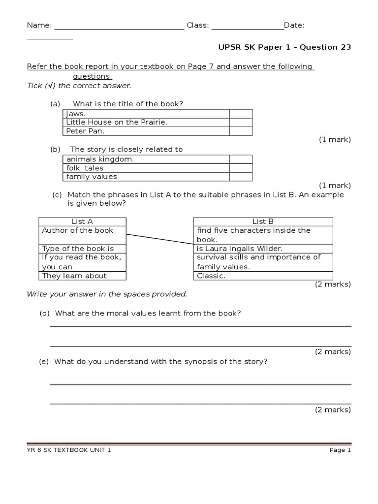 Unit 1 - Paper 1 - Qns 23 | PDF | Media | Books