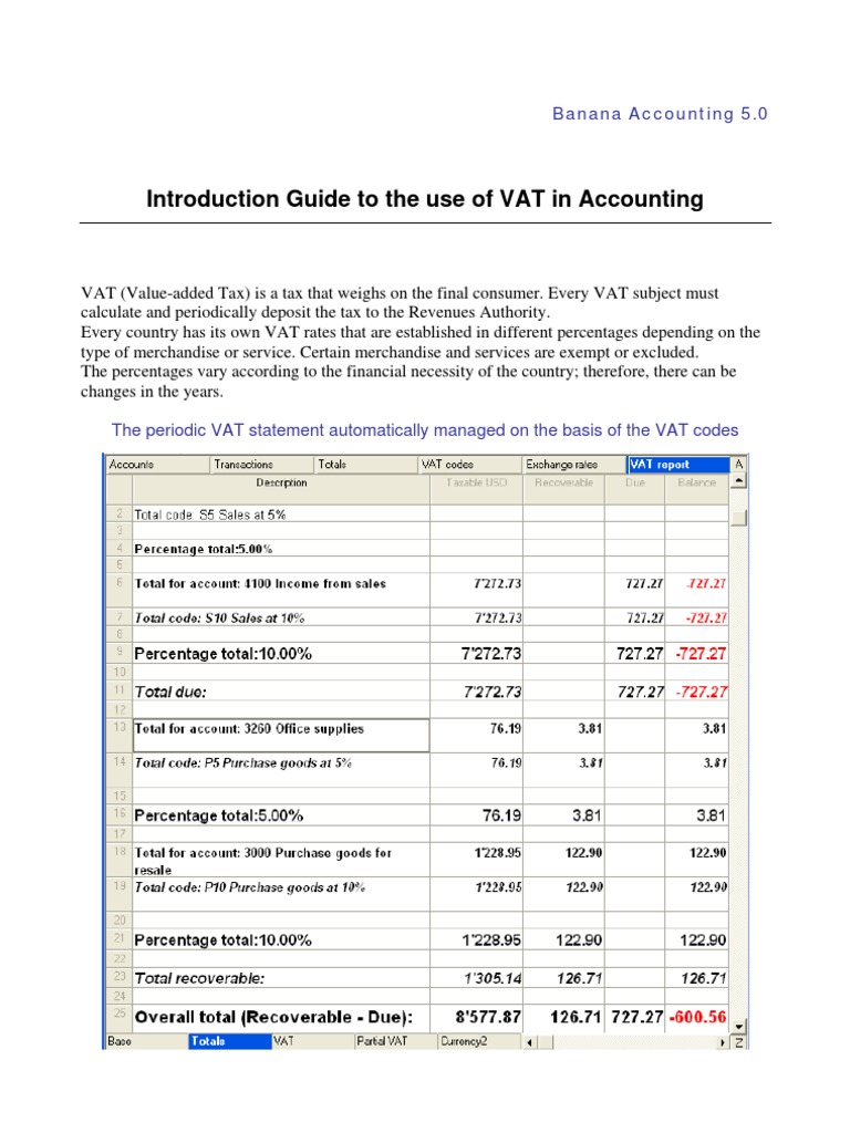 Vat Guide Eng | PDF | Value Added Tax | Debits And Credits