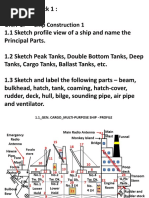 Sheer and Camber in Ship Design | PDF | Ships | Hull (Watercraft)