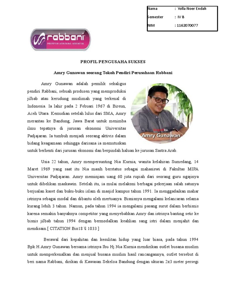 77 - Yolla Noer Endah - Amry Gunawan | PDF