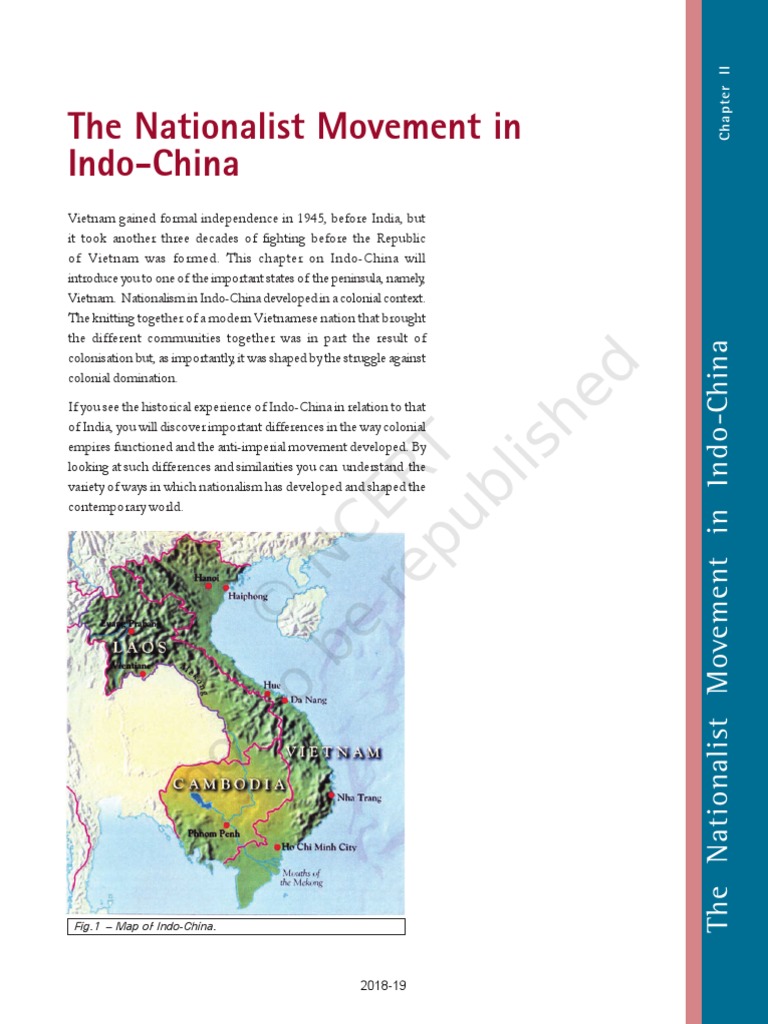 Nationalist Movement in Indo-China | PDF | Vietnam | Colonialism