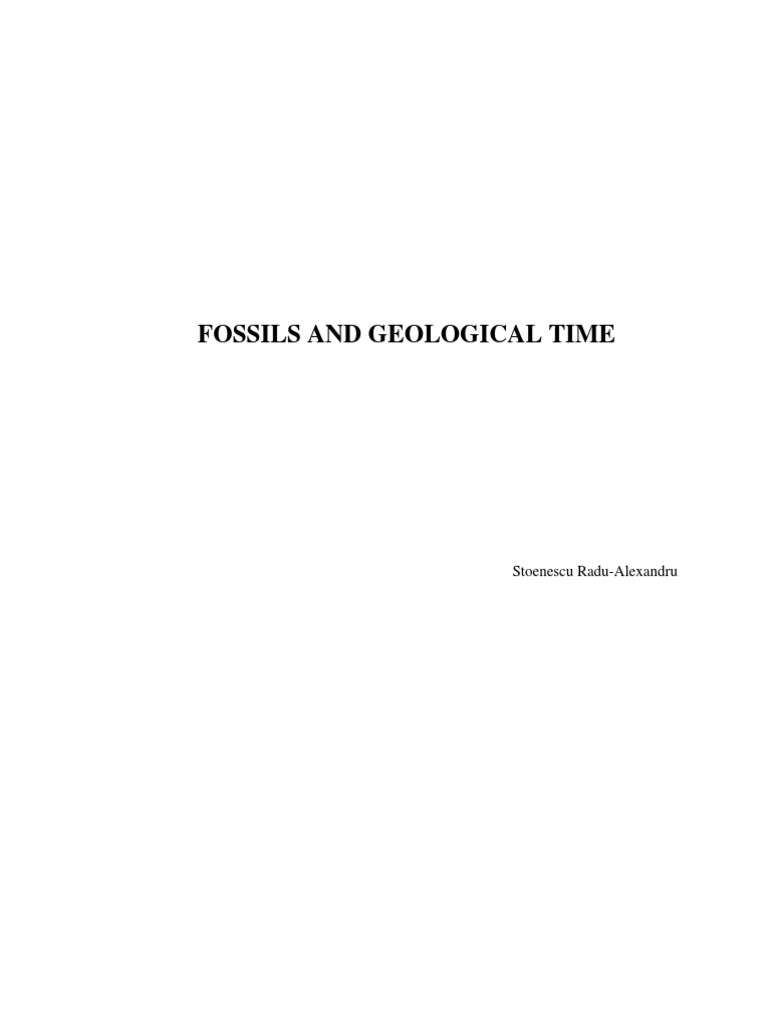 Fossils and Geological Time Explained | PDF | Fossil | Geologic Time Scale