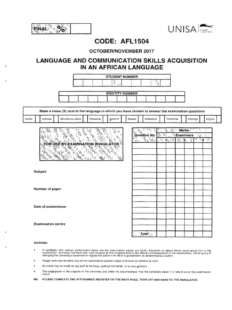 Afl1504 2017 10 e 1 | PDF